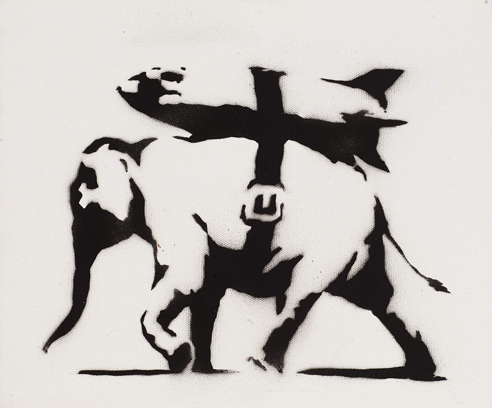 La primera subasta dedicada a Bansky - Forbes España
