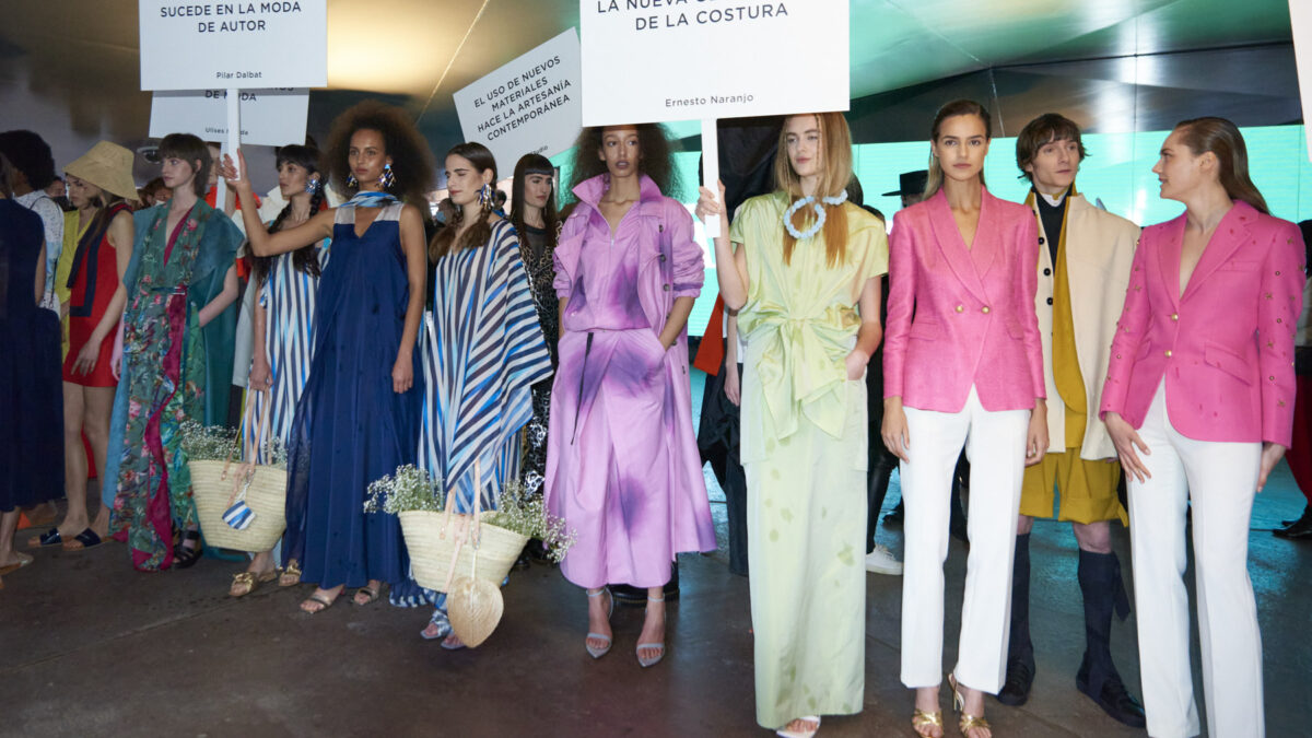La moda sale a las calles de Madrid para reivindicar el 'made in Spain'