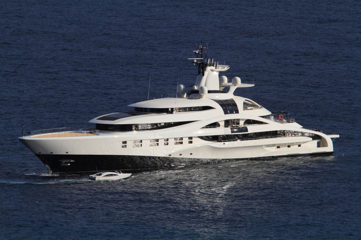 Los 32 yates rusos que están en el punto de mira de Estados Unidos ...