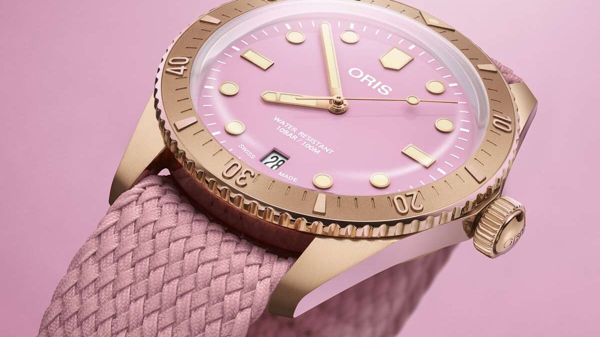 Review: toda la diversión del Cotton Candy rosa de Oris - Forbes España