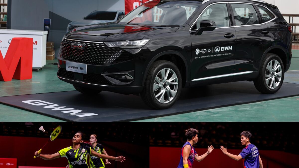 GWM, patrocinador de BWF World Tour Finals 2022, aboga por un estilo de ...