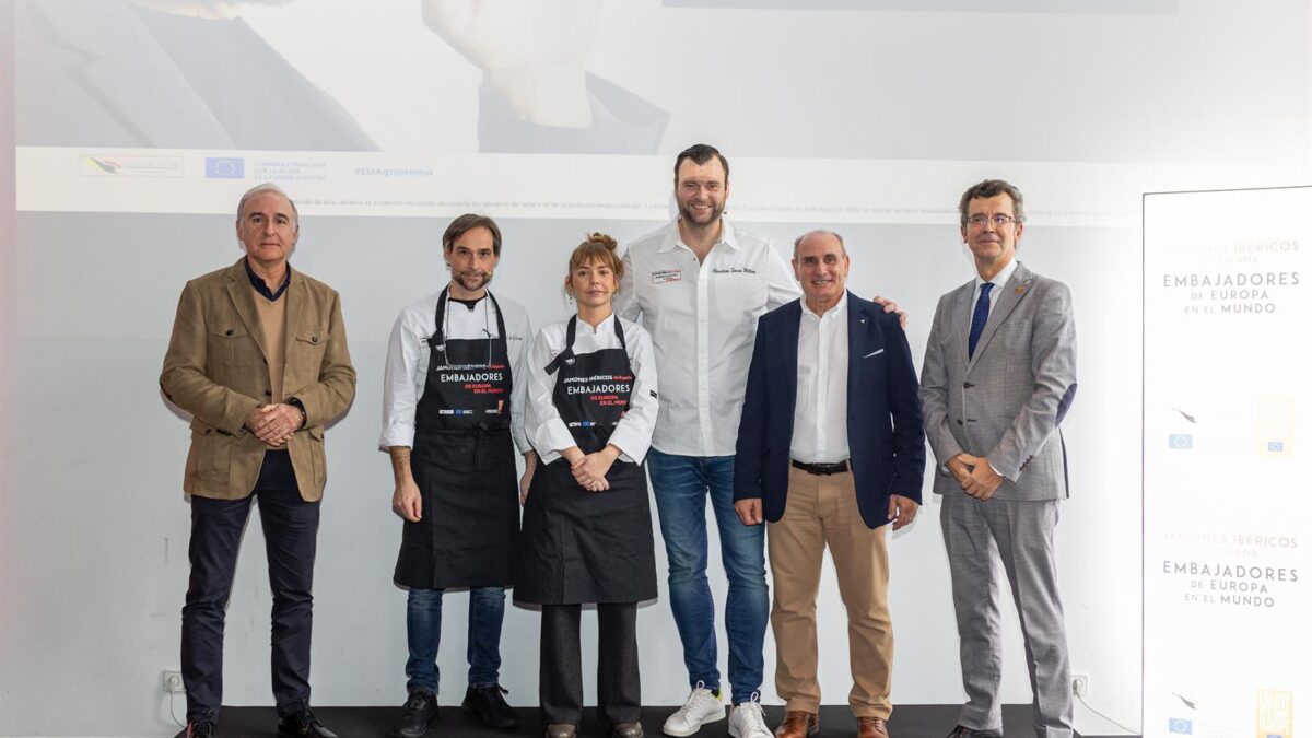 El Jamón Ibérico protagoniza un exclusivo showcooking a 6 manos con ...