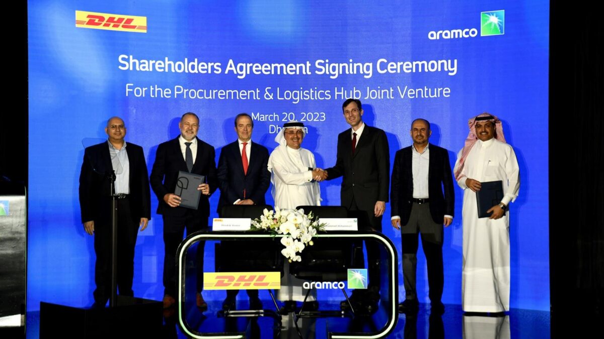 Aramco y DHL Supply Chain anuncian una nueva empresa conjunta de ...