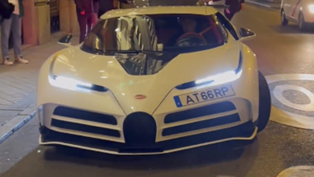 Así es el Bugatti Cientodieci de Cristiano Ronaldo - Forbes España