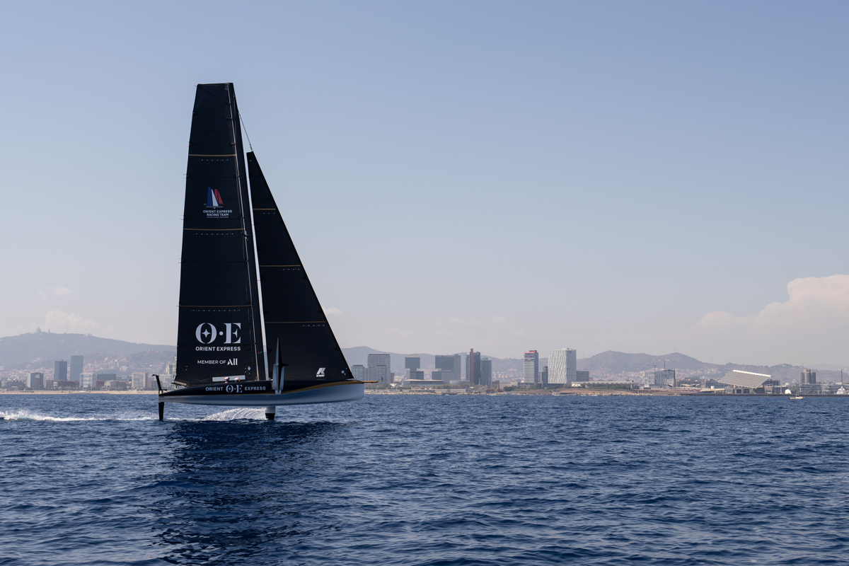 El Orient Express Racing Team ya entrena en Barcelona para la America's ...