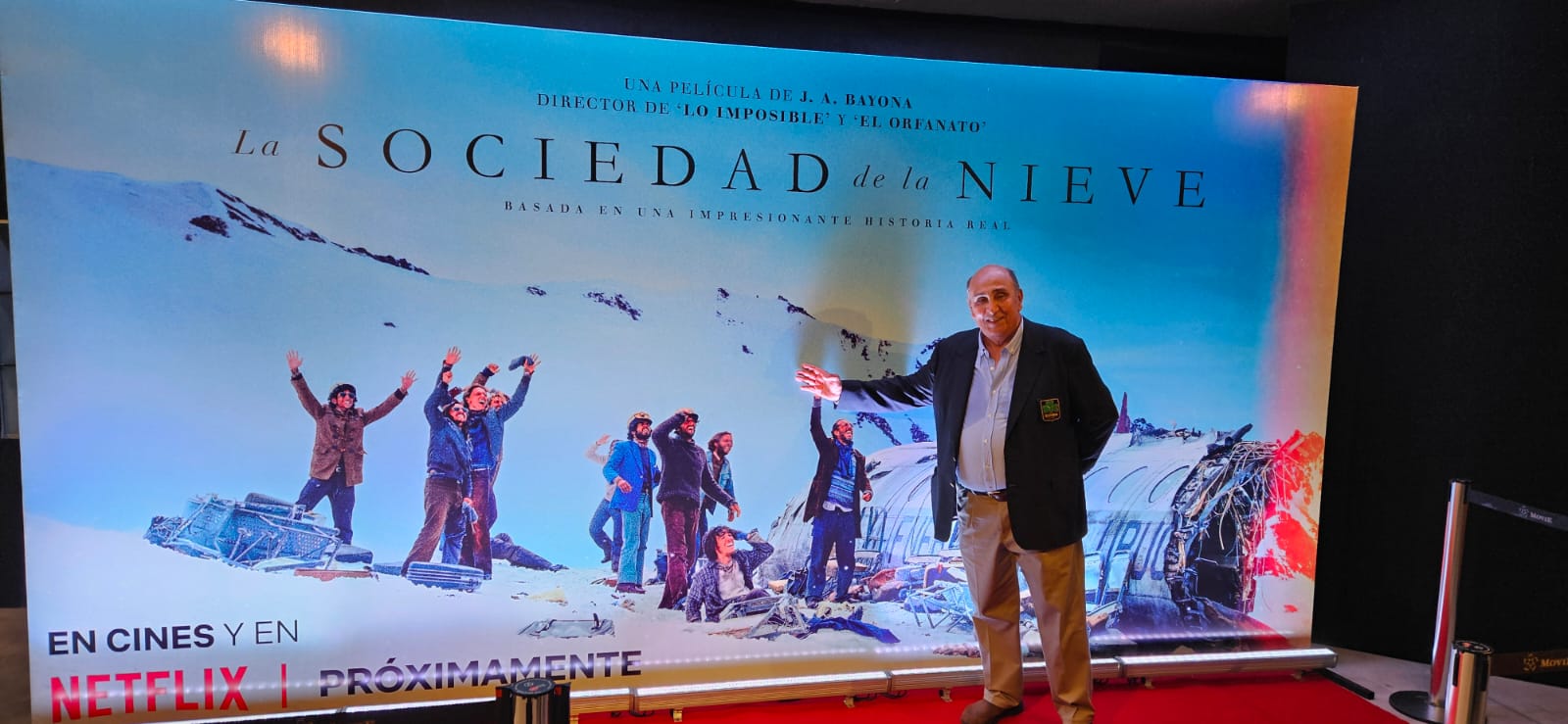 Antonio Vizintín, superviviente: "La Sociedad de la nieve te transporta ...