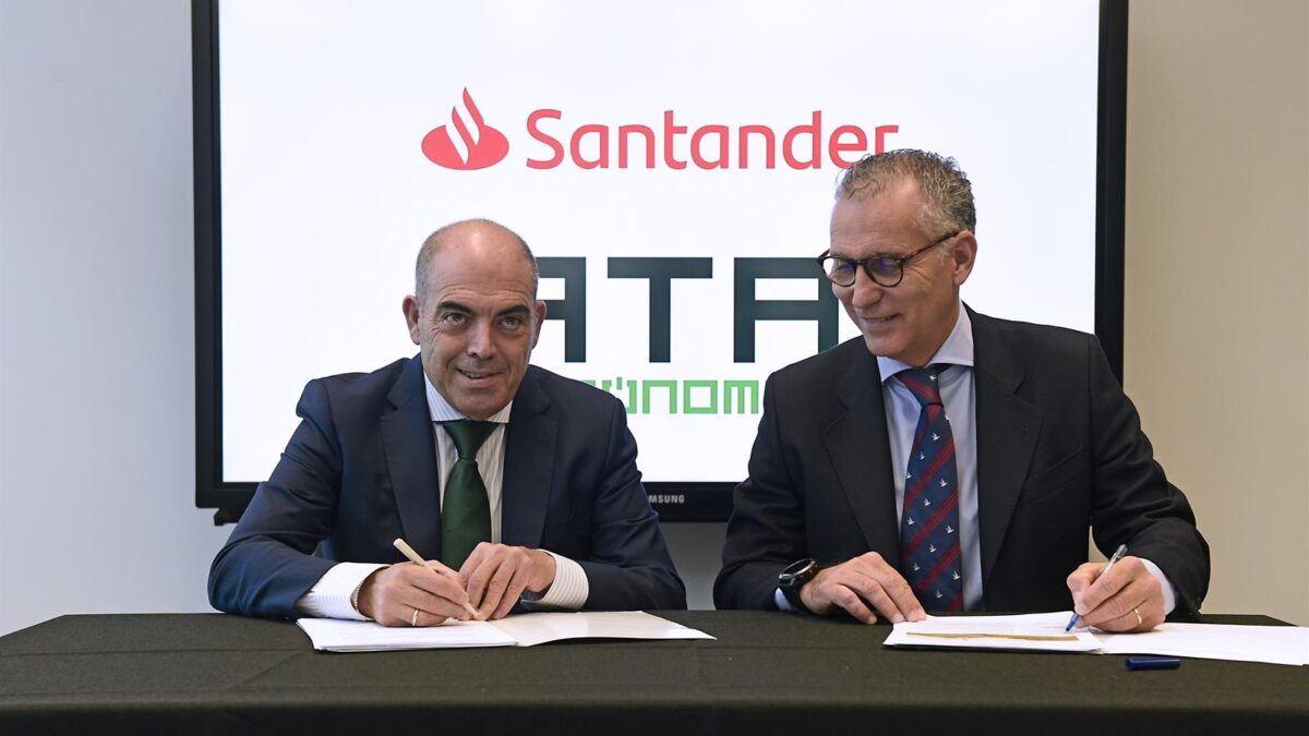 ATA y Banco Santander amplían su convenio incluyendo la puesta en ...