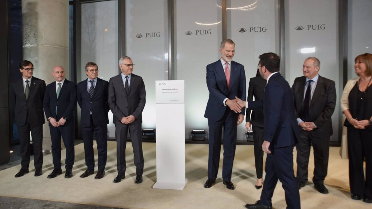 Los reyes, Aragonès y Hereu inauguran la segunda Torre Puig en ...