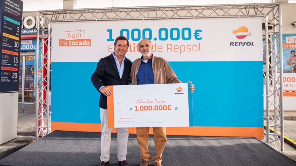Repsol premia con un millón de euros a un vecino de León por repostar ...