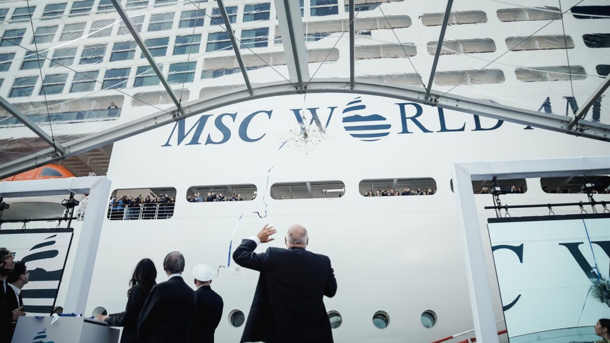MSC recibe su nuevo buque insignia, inicia la construcción del MSC ...
