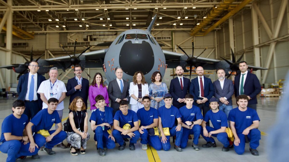 Junta de Andalucía firma protocolo con Airbus para reforzar la Formación Profesional en el ...