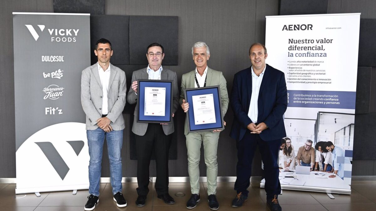 Vicky Foods, primera empresa de alimentación en recibir la ...